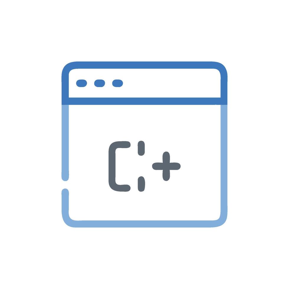 código icono para software desarrollo 55484675 Vector en Vecteezy