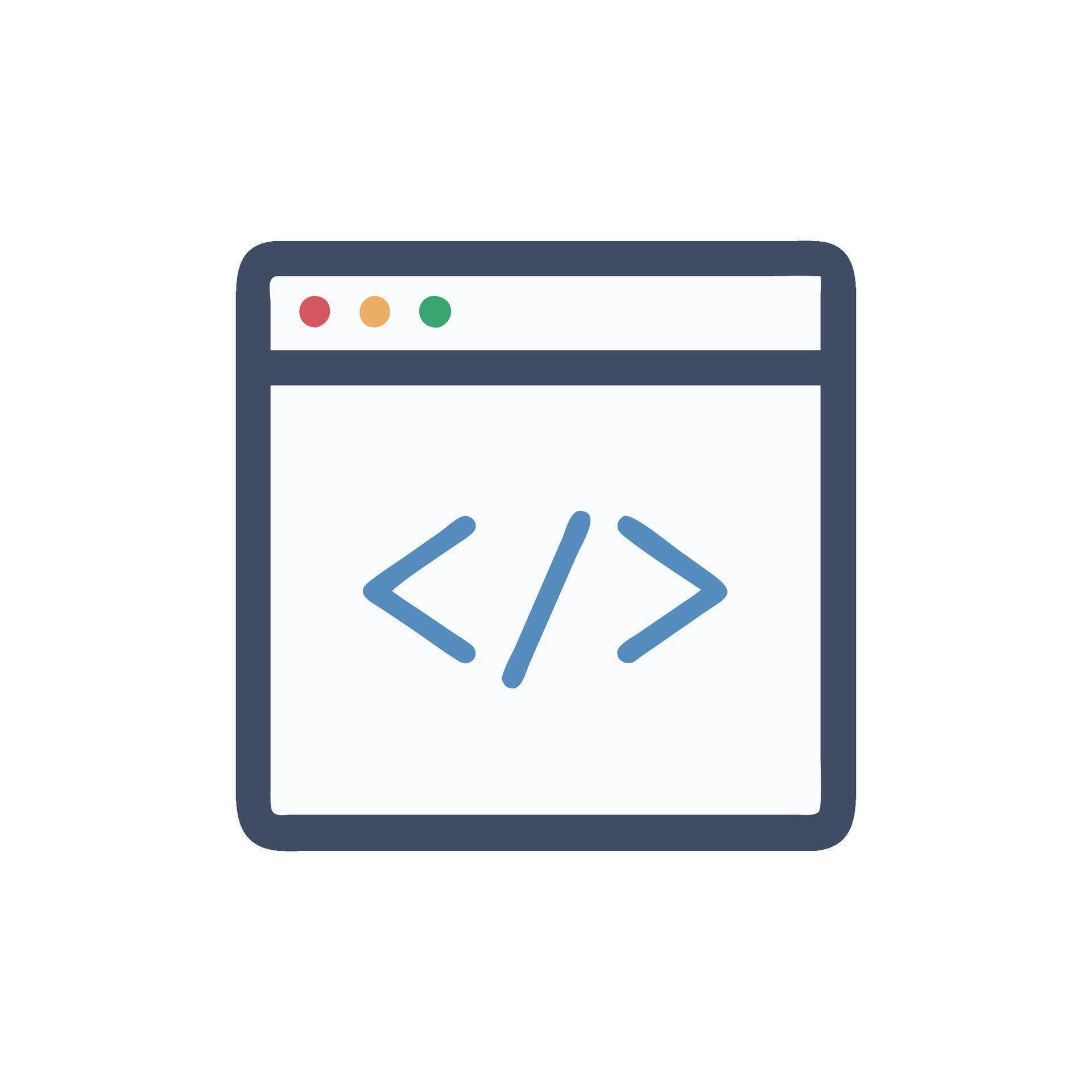 Programming Code Icon 55485391 Vector Art at Vecteezy