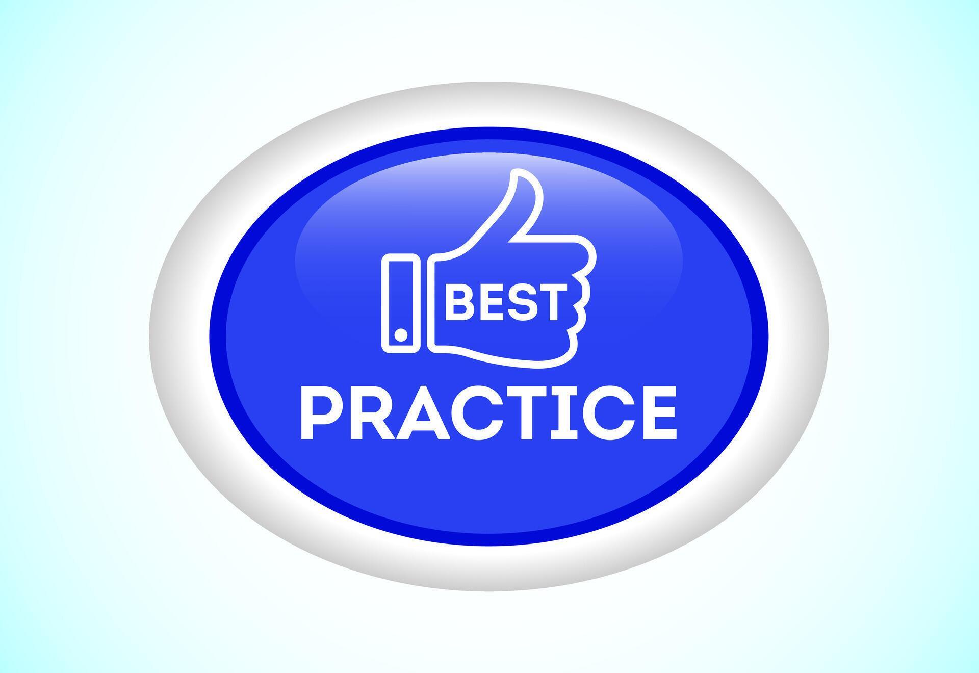 Best practice icon. Best practice button for mobile app, and website UI design. 55488909 Vector ...