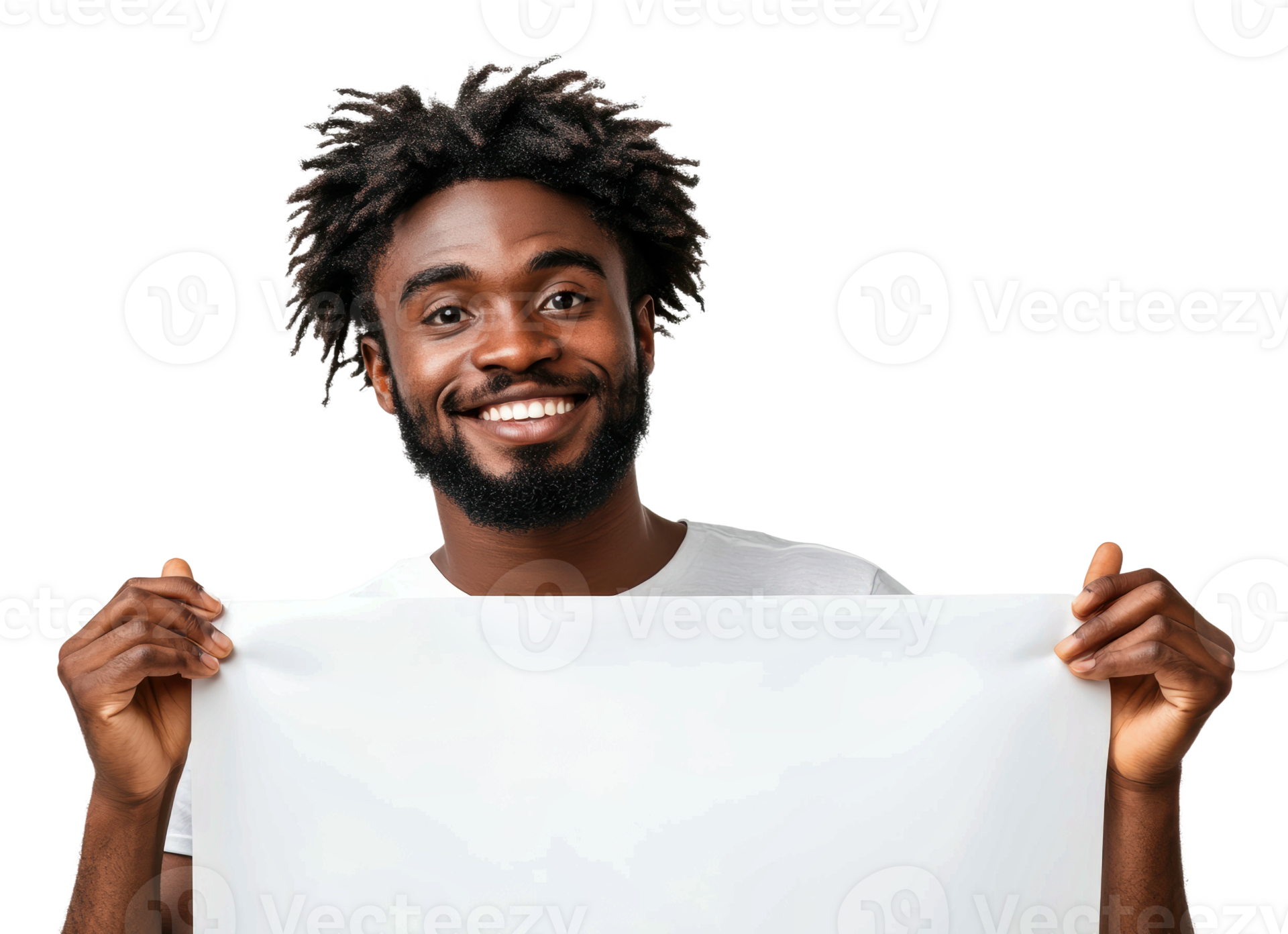 Smiling young man holds blank poster with pride 55498990 PNG Smiling young man holds blank poster with pride 55498990 PNG