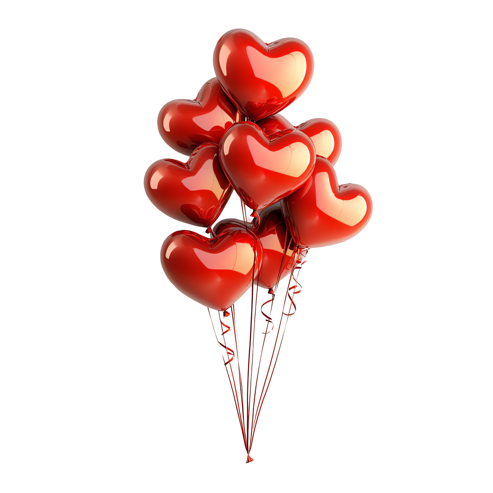 Red Heart Balloons Float Upward Joyfully Celebrating Love's Triumph ... Red Heart Balloons Float Upward Joyfully Celebrating Love's Triumph ...