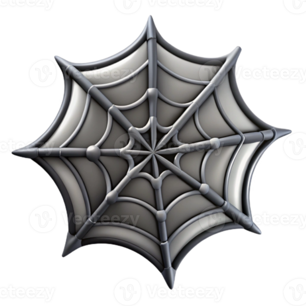 Render of a Stylized Spiderweb Graphic Resource 55551100 PNG