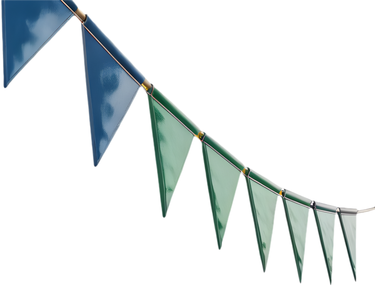 Bright triangular pennant clipart to liven up any celebration ...