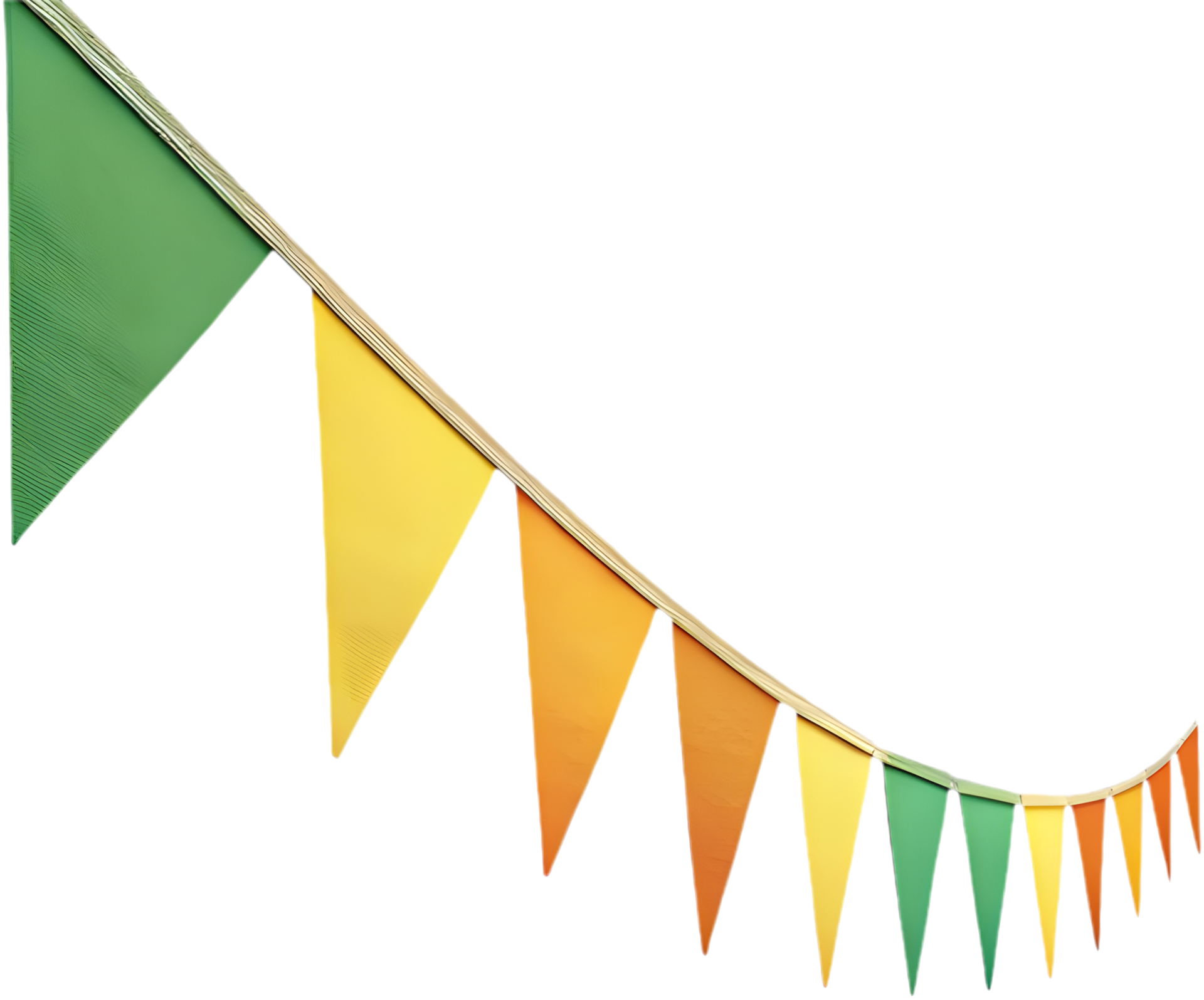 Triangular pennant clipart to add bright energy to your designs ...