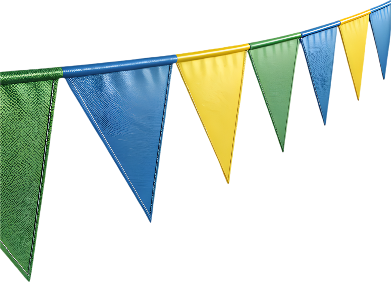 Colorful triangular pennant clipart perfect for fun holiday decorations ...