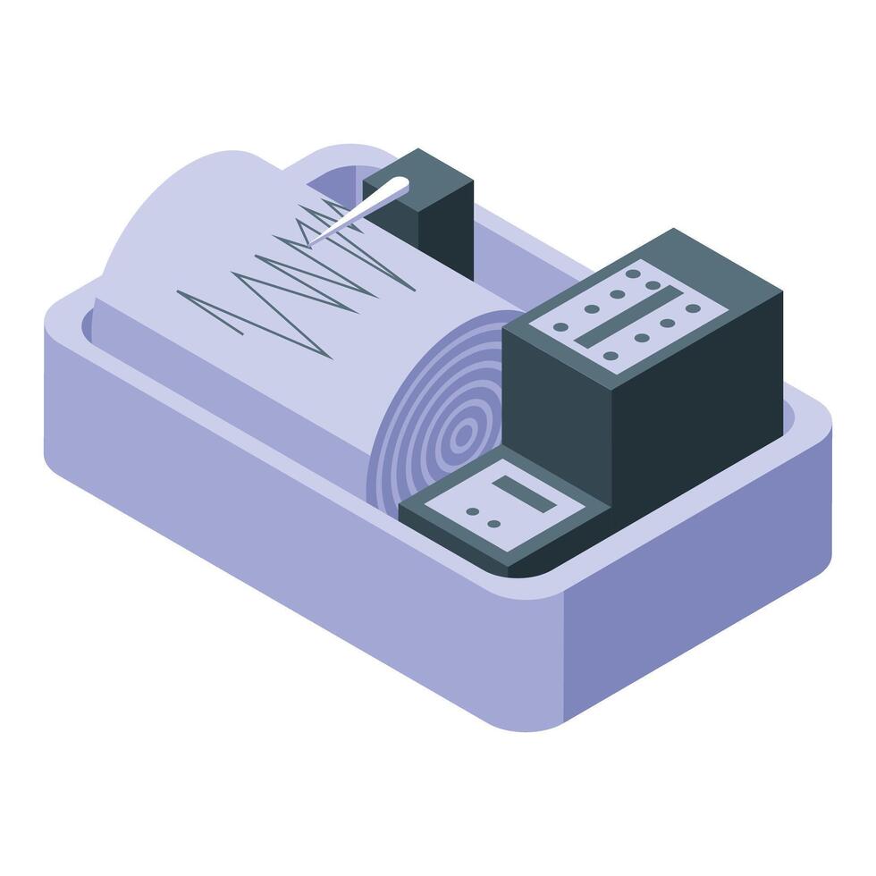 Polygraph Machine Recording Physiological Data For Lie Detection Test 55564257 Vector Art At