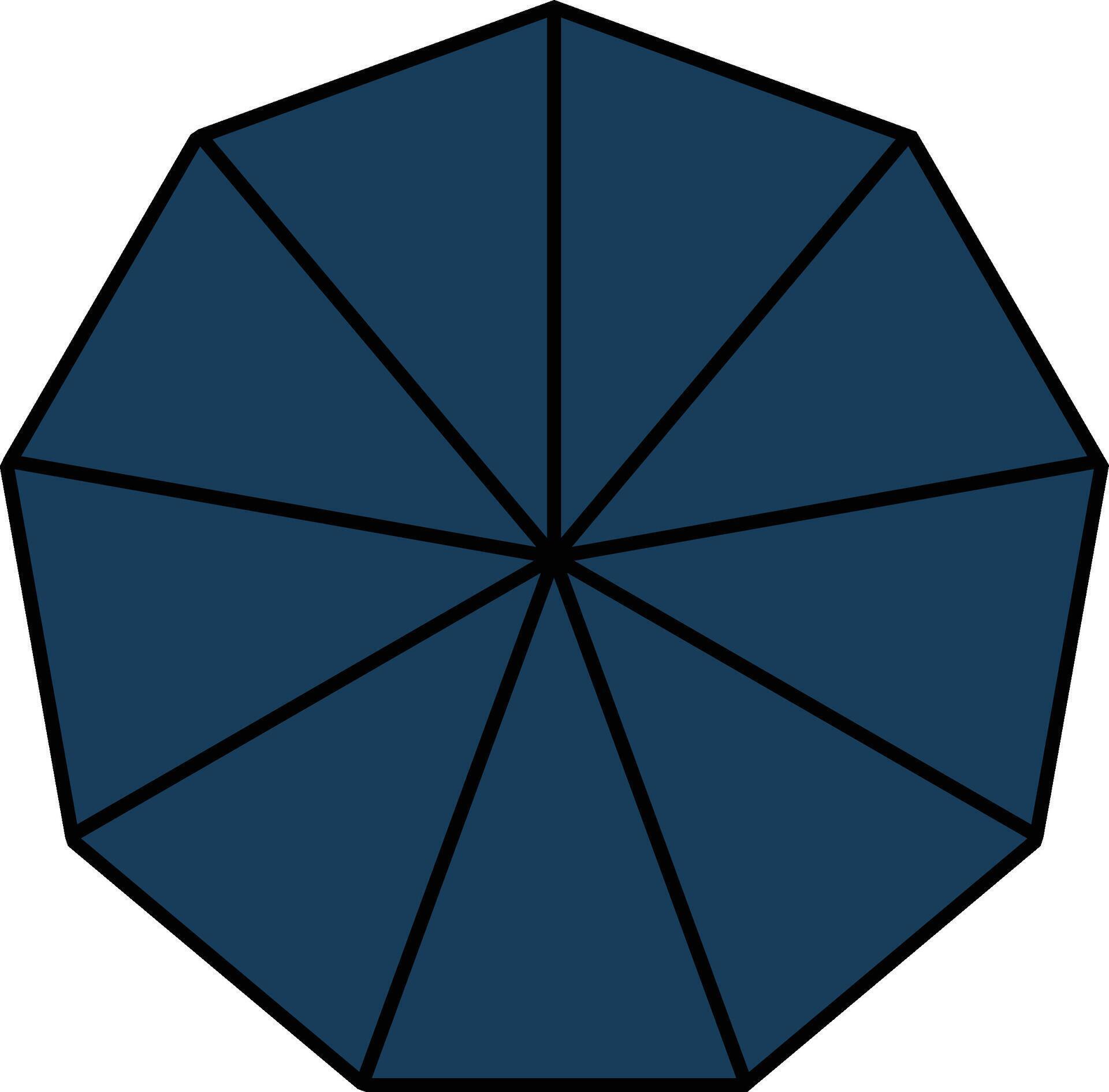 Nine Ninths Nonagon Fraction Printable Worksheets Illustration Mathematic Graphic 55570018 ...