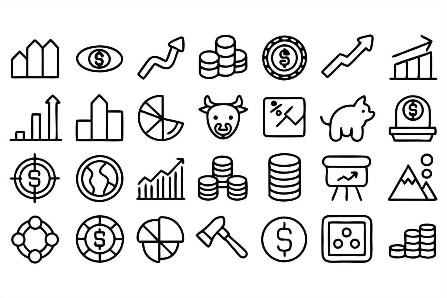 Bullish Trends Stock Market Line Icons 55570361 Vector Art at Vecteezy Bullish Trends Stock Market Line Icons 55570361 Vector Art at Vecteezy