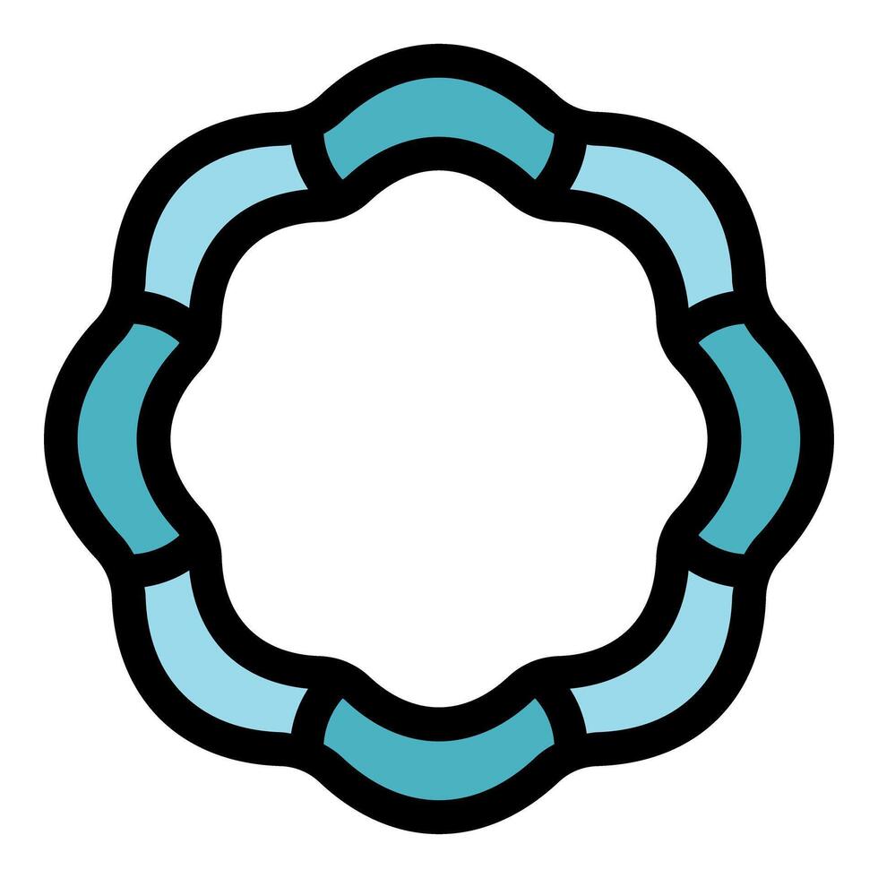 Blue wavy circular frame creating empty space 55586782 Vector Art at ... Blue wavy circular frame creating empty space 55586782 Vector Art at ...