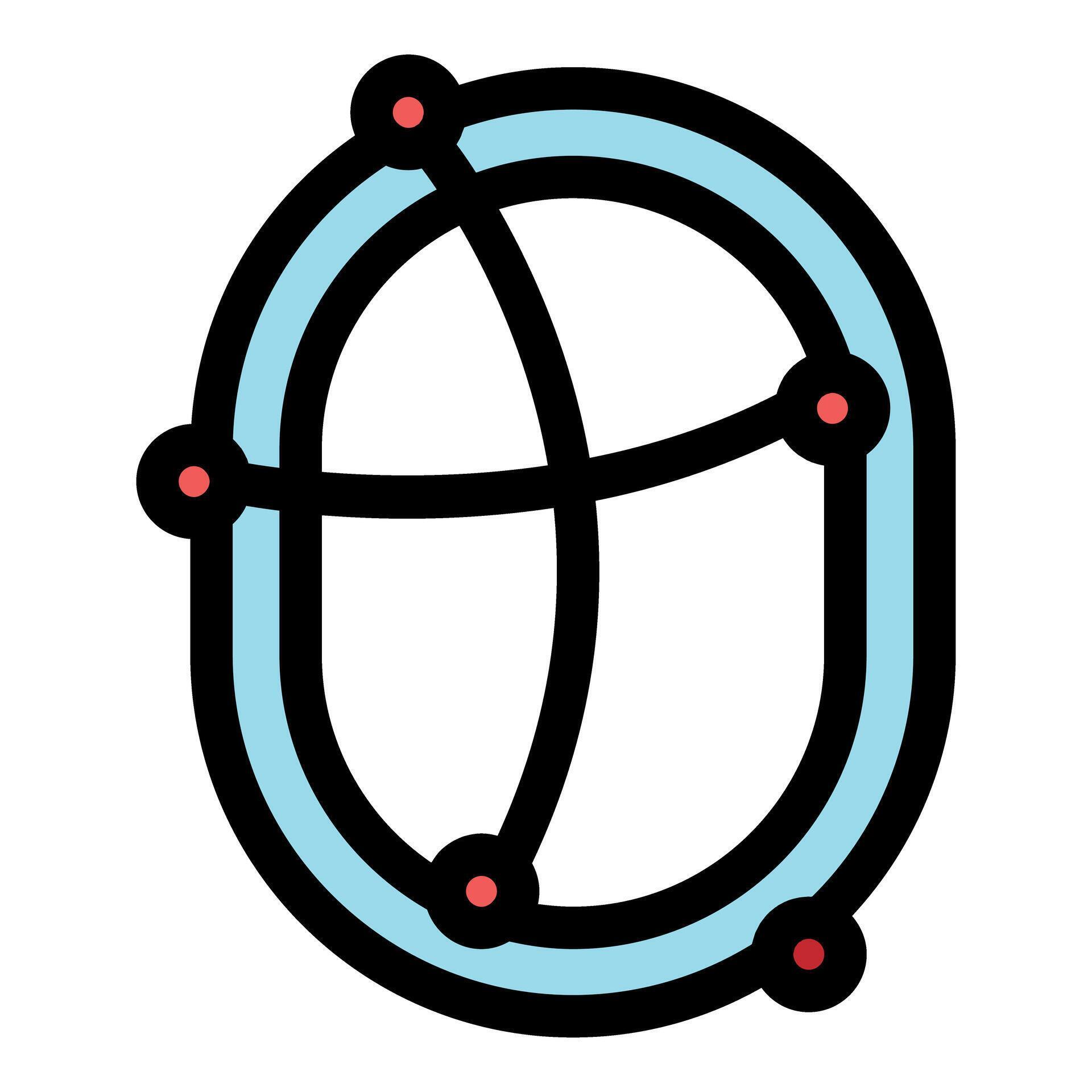 Global Network Connecting Points Across The World Through Digital Lines 55586791 Vector Art At