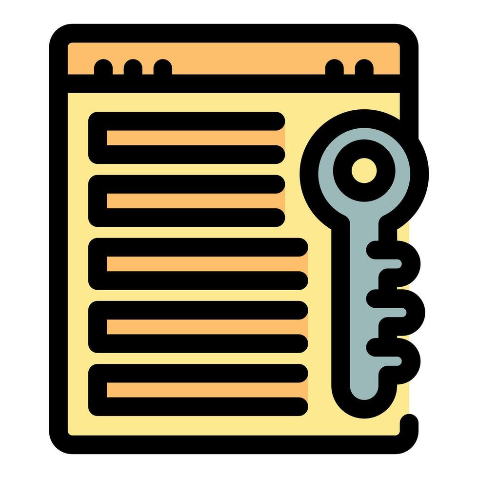 Key Unlocking Online Private Data In Webpage Document With Password Or Keyword 55587199 Vector