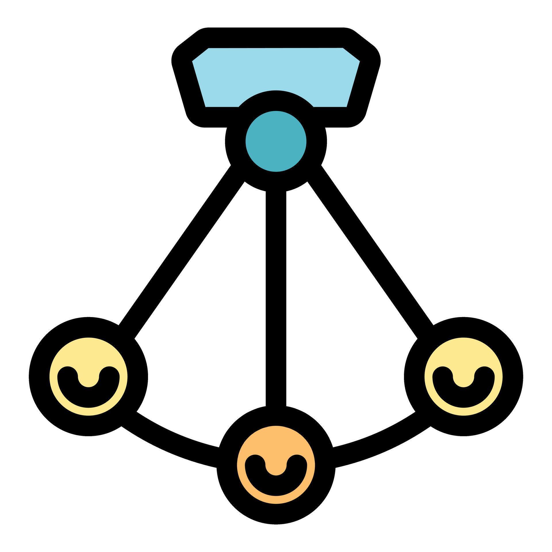 Decentralized Network Connecting Multiple Nodes Securely And Efficiently 55587697 Vector Art At