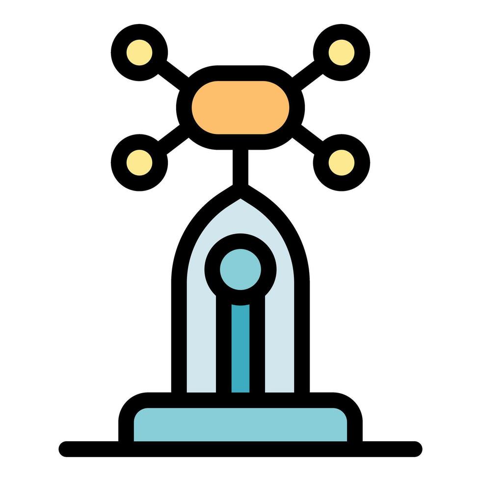 Network Hub Connecting Multiple Devices Symbolizing Data Sharing And