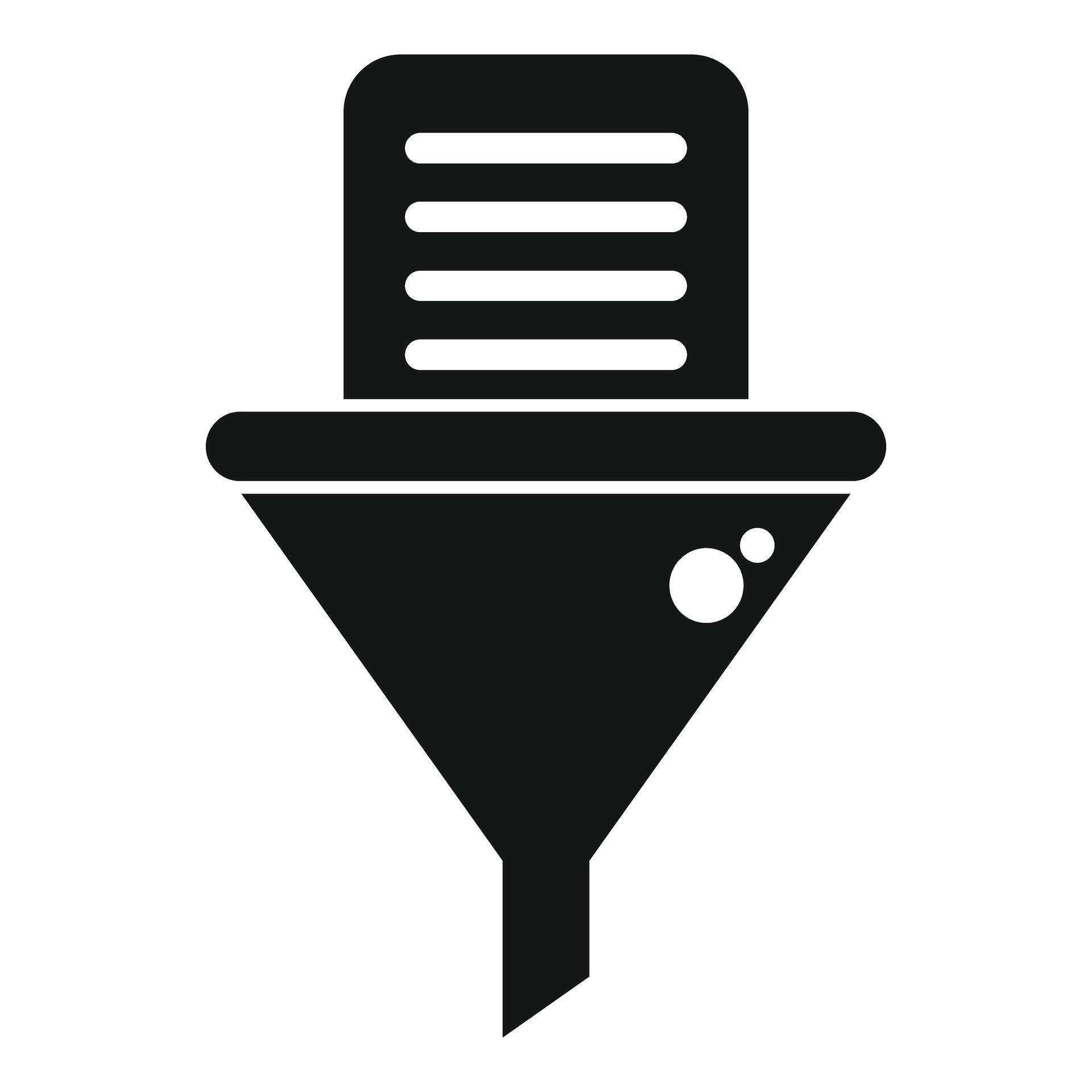 Filtering Information Document Passing Through Funnel Representing Data Processing 55589544