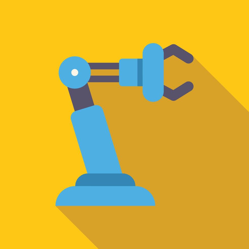 Robotic Arm Lifting And Moving Objects In Industrial Automation 55591492 Vector Art At Vecteezy