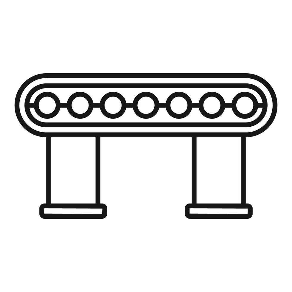 Conveyor Belt Transporting Round Objects In A Factory Setting 55591527
