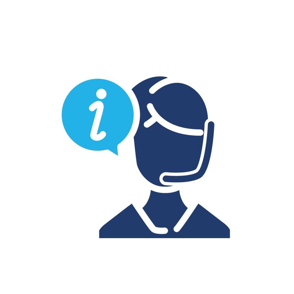 Information Support Colored Icon Design Good For Web Or Mobile App