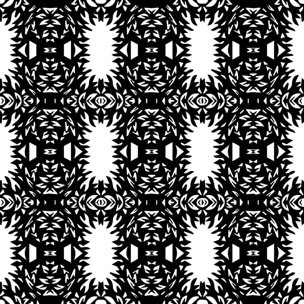 Grayscale abstract backdrop with repeating ornamental 55594823 Vector ...