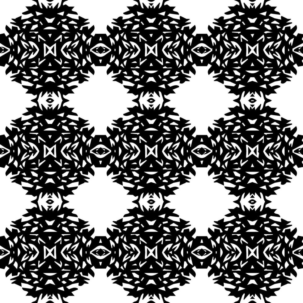Grayscale geometric pattern featuring seamless 55594825 Vector Art at ...