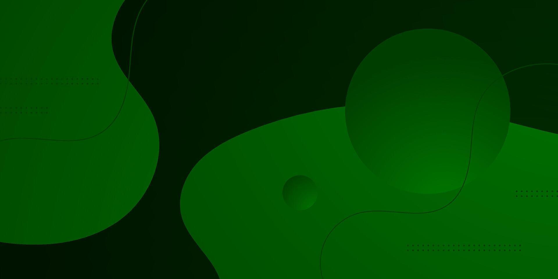 Abstract dark green wave 3D background. Simple circle pattern element. 55598683 Vector Art at ...