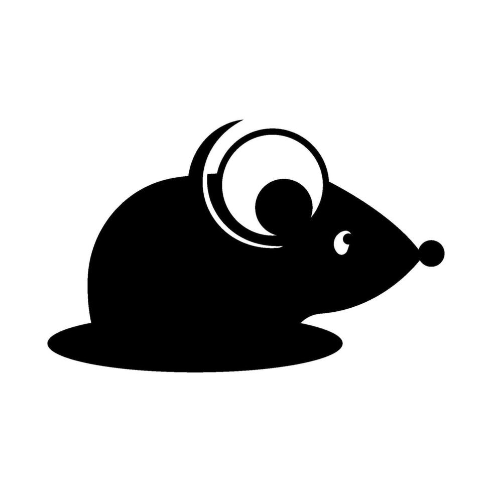 ilustración de un negro rata logo gateando 55598810 Vector en Vecteezy