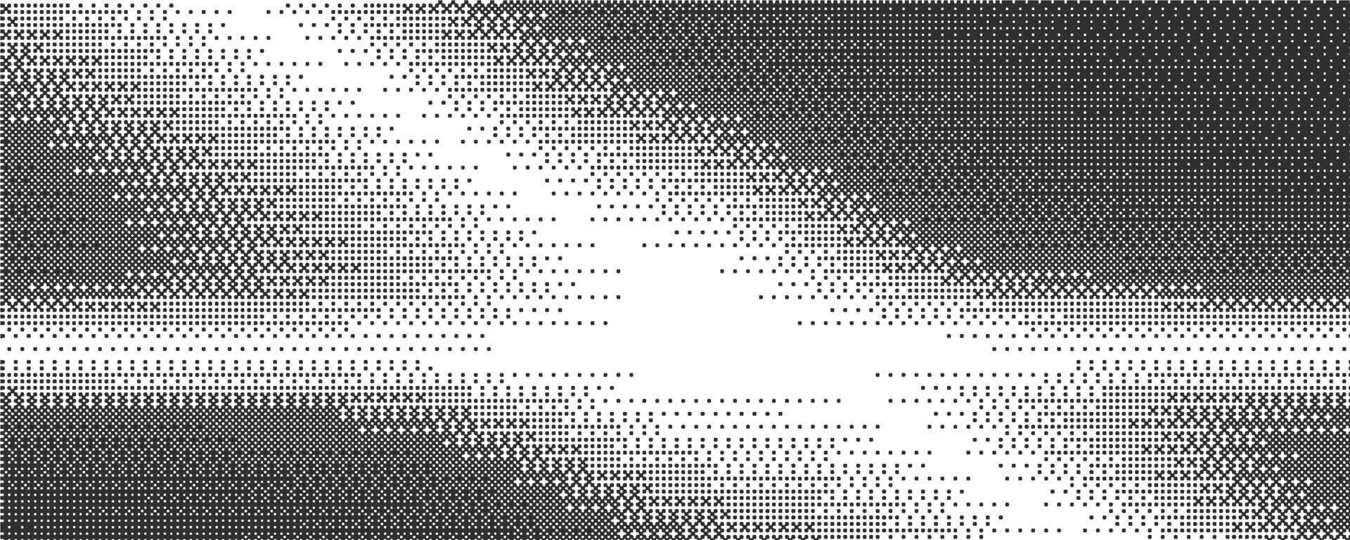 Pixel Pattern Background With Bitmap Texture Retro Arcade Game Gradient Dotted Bg Dither