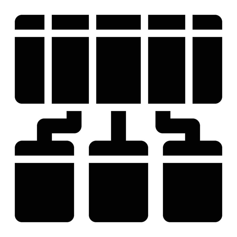 Data Normalization Relational Glyph Solid Icon 55601669 Vector Art At