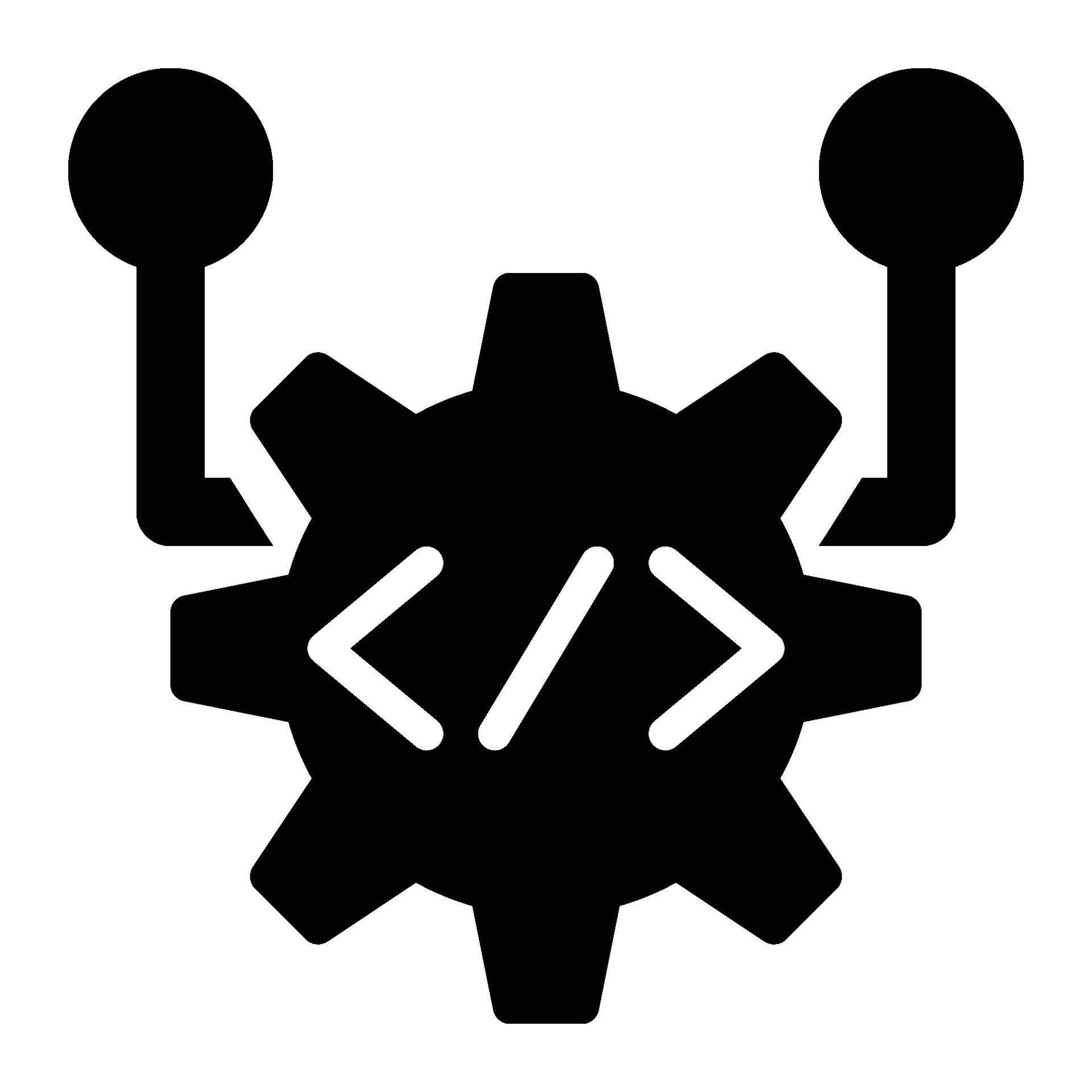 API, Development Glyph Solid Icon 55601691 Vector Art at Vecteezy