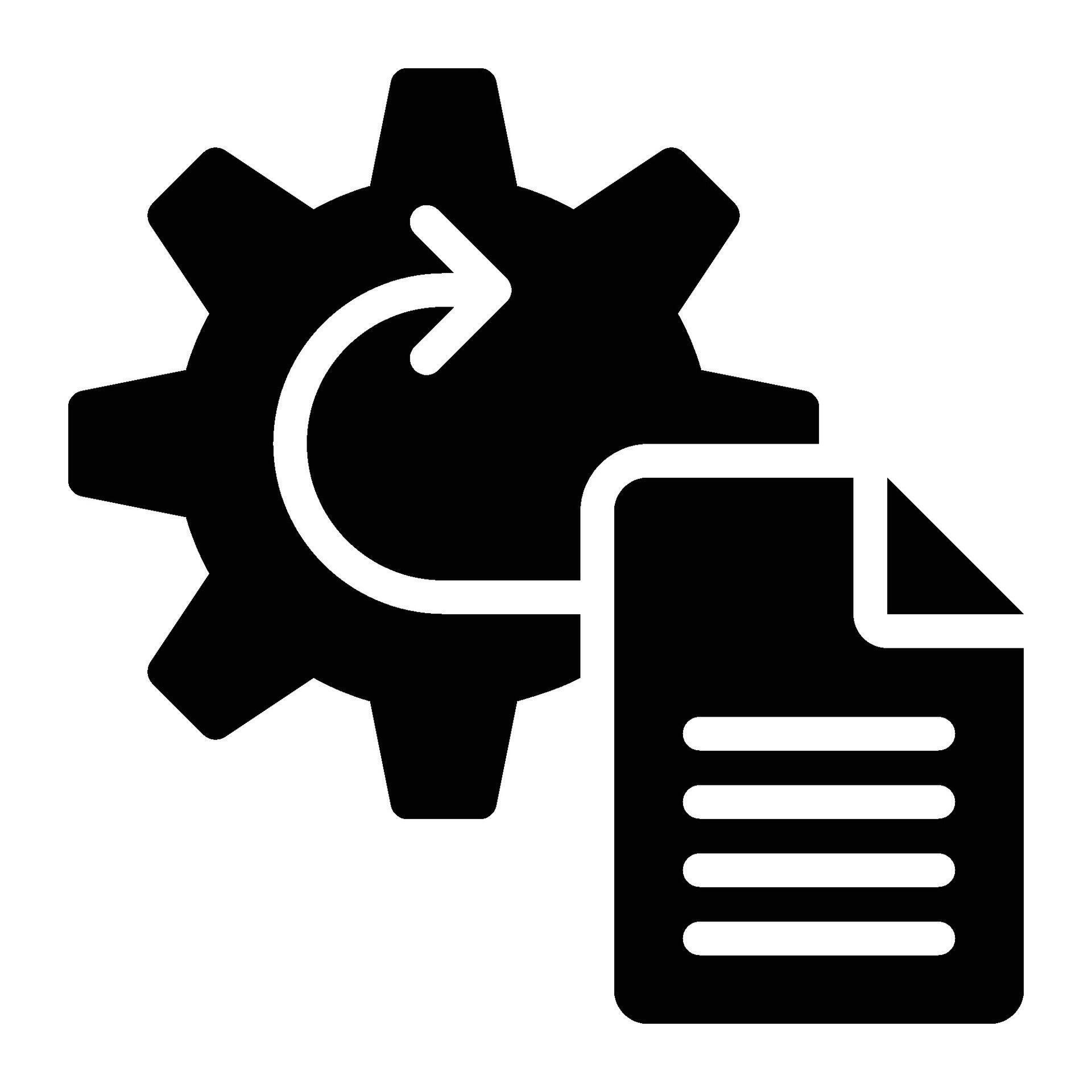 Data Preprocessing, Transformation Glyph Solid Icon 55601696 Vector Art ...