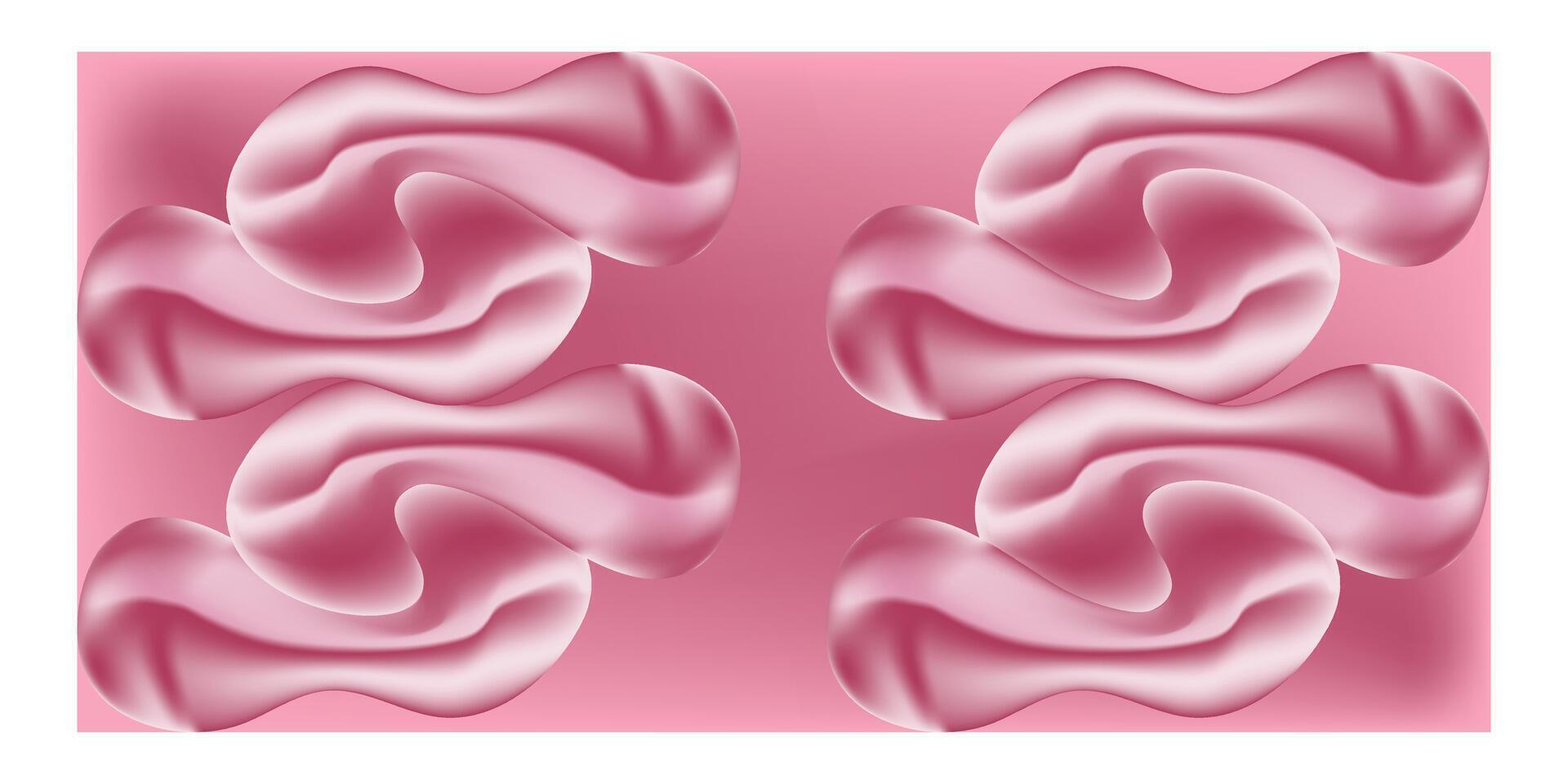 digital Pink Wavy Smooth liquid mesh gradient wallpaper background ...