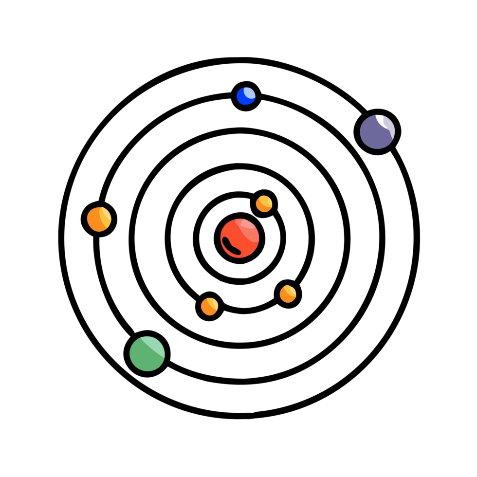 Coloring pages of a solar system mandala with planetary orbits ... Coloring pages of a solar system mandala with planetary orbits ...