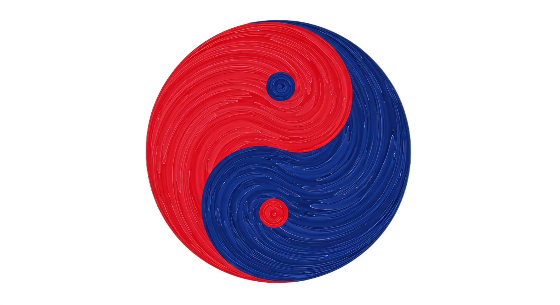 Abstract Yin Yang Symbol Red Blue Swirls Artistic Digital Painting ... Abstract Yin Yang Symbol Red Blue Swirls Artistic Digital Painting ...