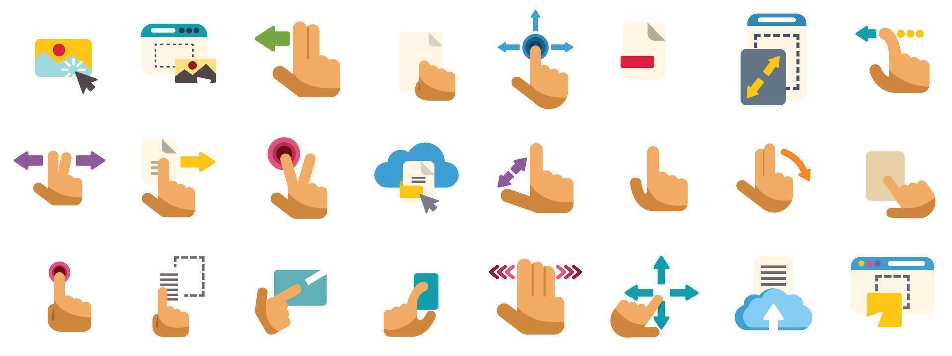 Hand gestures performing actions on touch screen devices 55626907 ... Hand gestures performing actions on touch screen devices 55626907 ...
