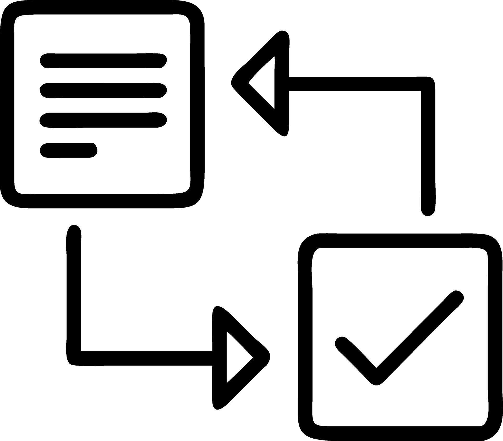 Interactive floating task lists showing progress in a digital task ...