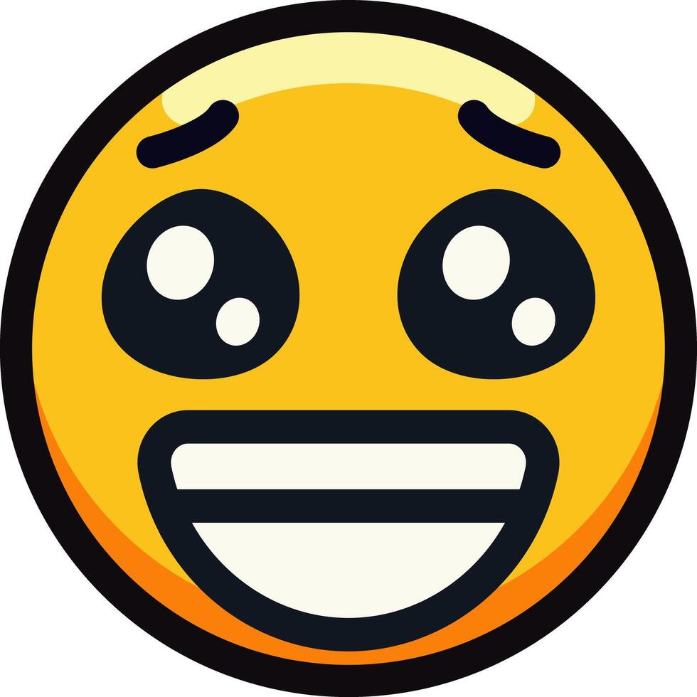 Very Excited Smiley Face