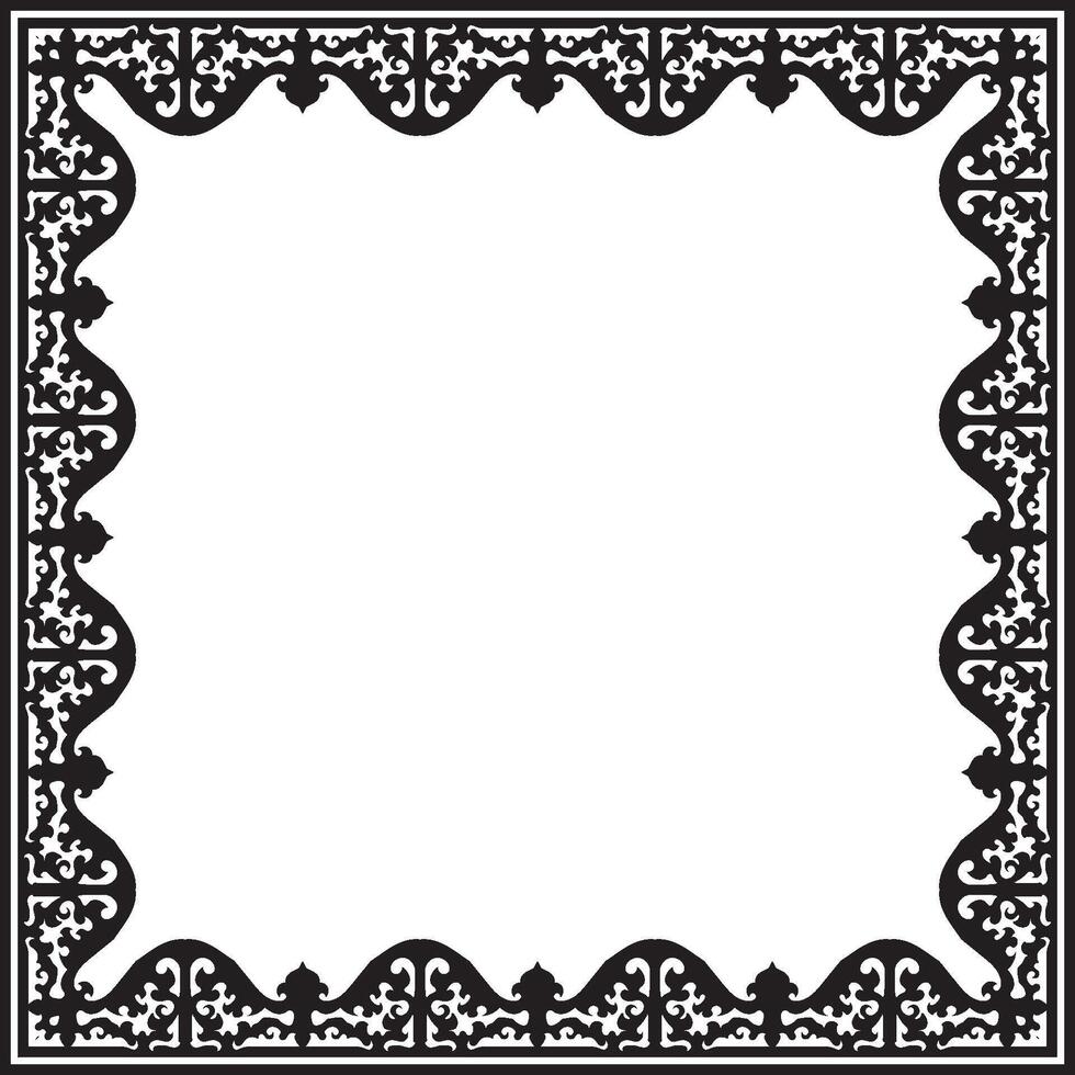 Elegant Ornamental Frame Pattern. 55653990 Vector Art at Vecteezy