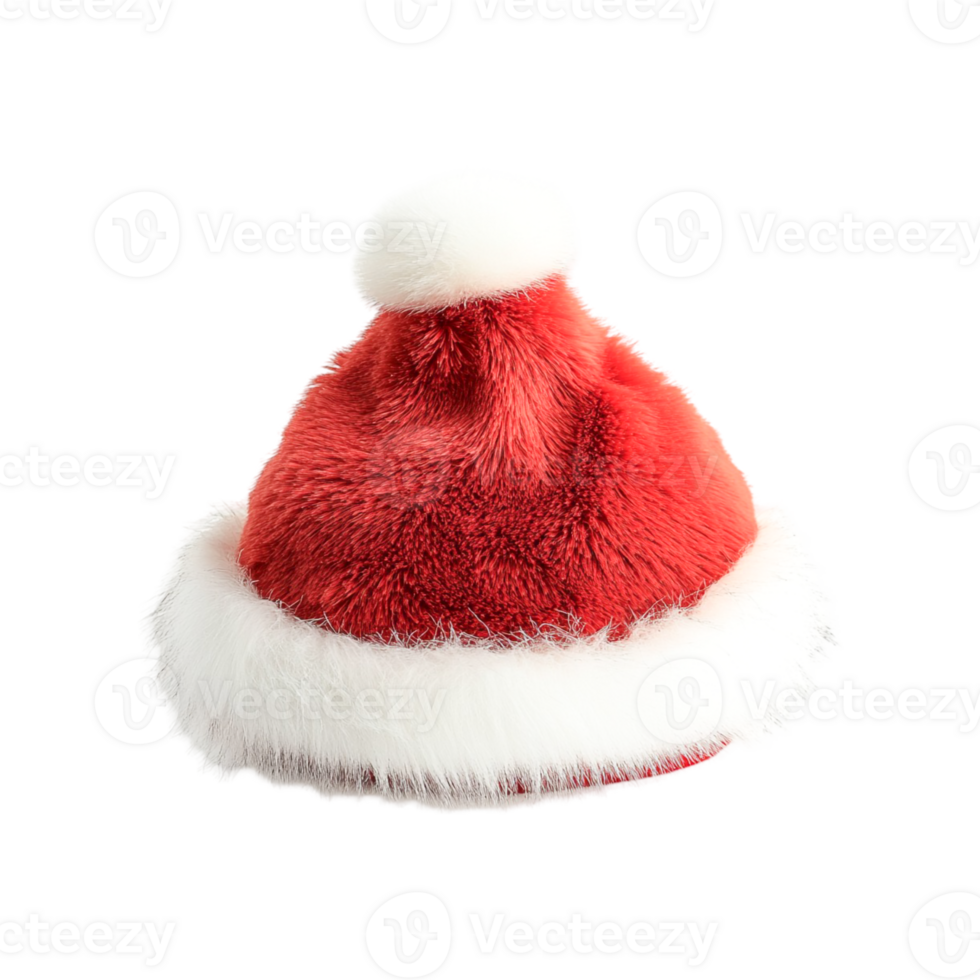 Festive Red Santa Hat Winter Holiday Christmas Decoration 55655732 PNG