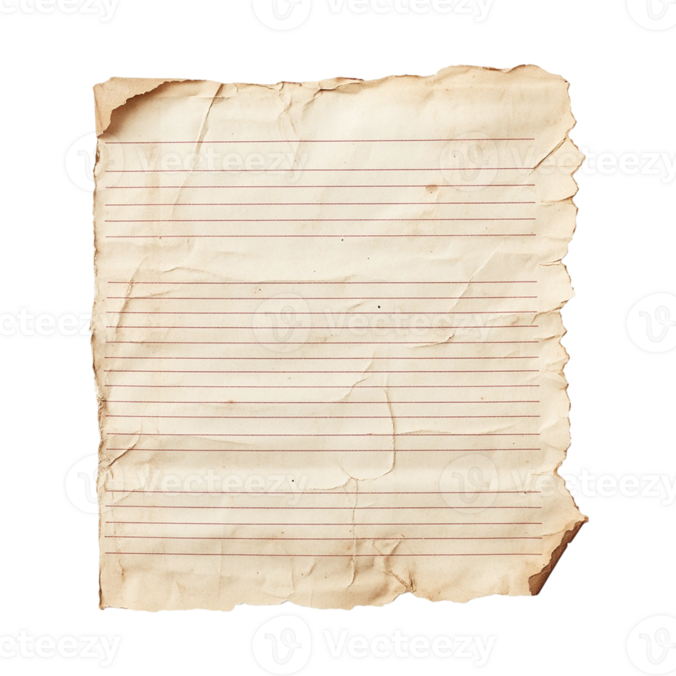 Old lined paper texture grunge background 55655806 PNG