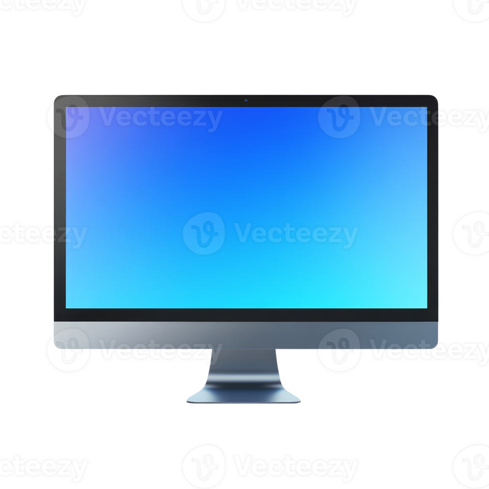 Modern Desktop Computer with Blue Screen Display 55660844 PNG Modern Desktop Computer with Blue Screen Display 55660844 PNG