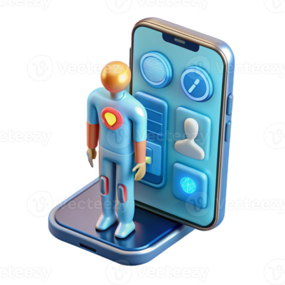 Illustration User Interface Design Mobile App Application Digital Avatar 55663927 Png