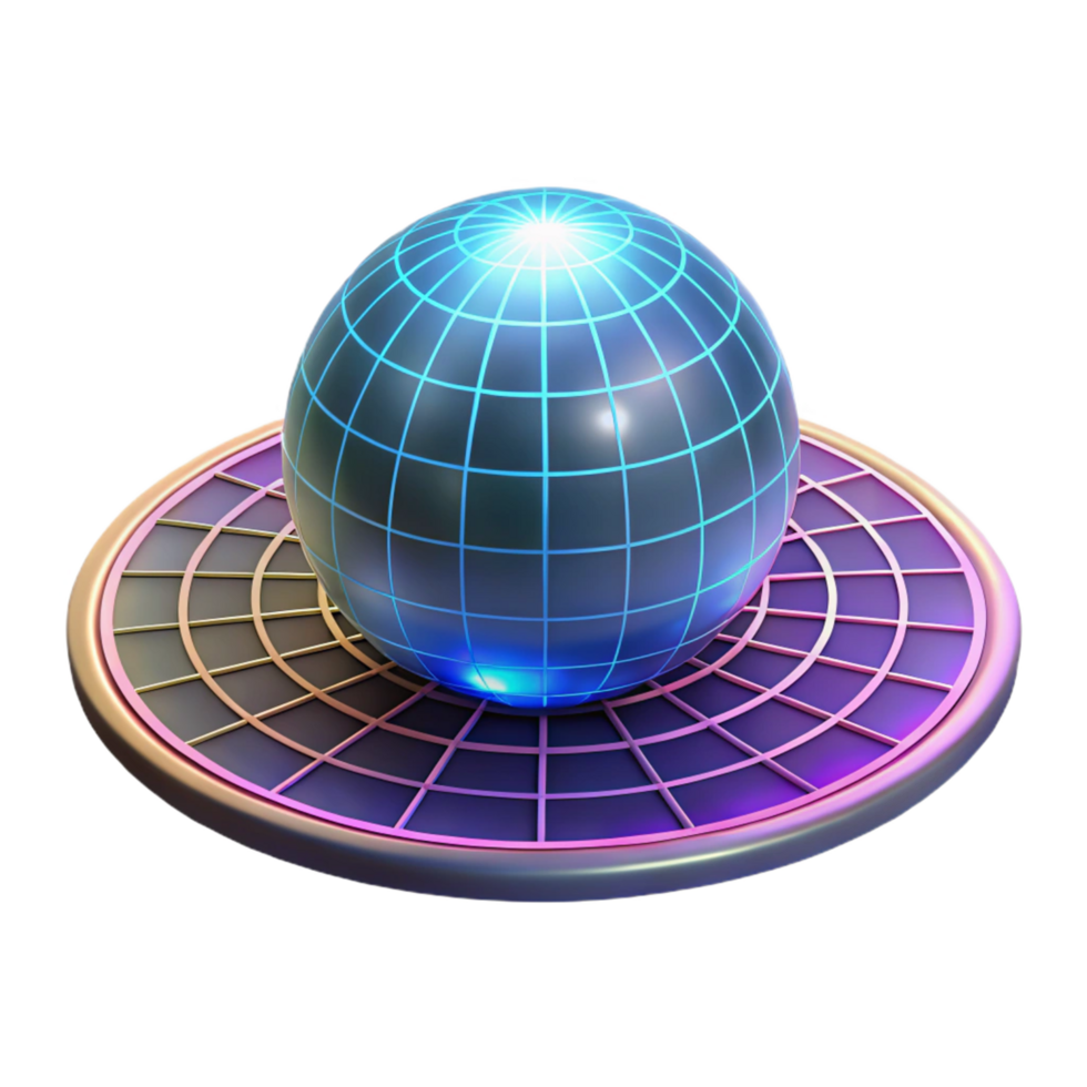Global Network Sphere A Dynamic Depiction Of A Sphere Navigating A Global Network Capturing The
