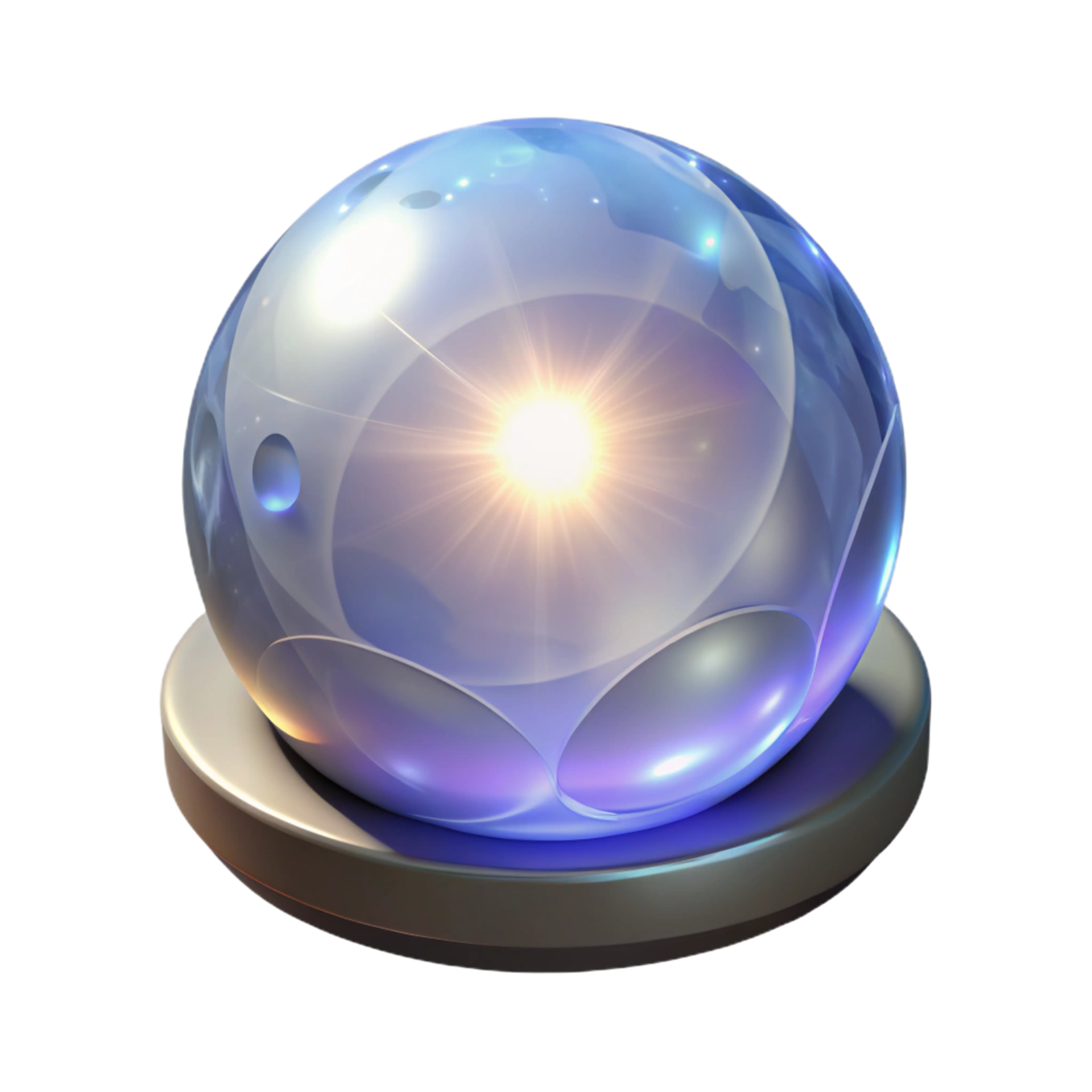 Glowing Orb Abstract Light Art A Dynamic Depiction Of An Orb Glowing With Abstract Light