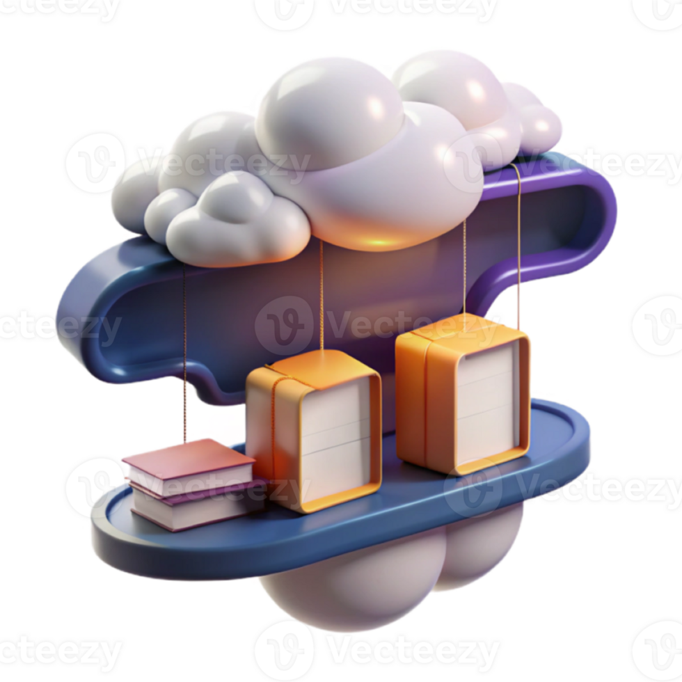3D Illustration Cloud Storage Bookshelf Data Backup Concept 55721323 PNG 3D Illustration Cloud Storage Bookshelf Data Backup Concept 55721323 PNG