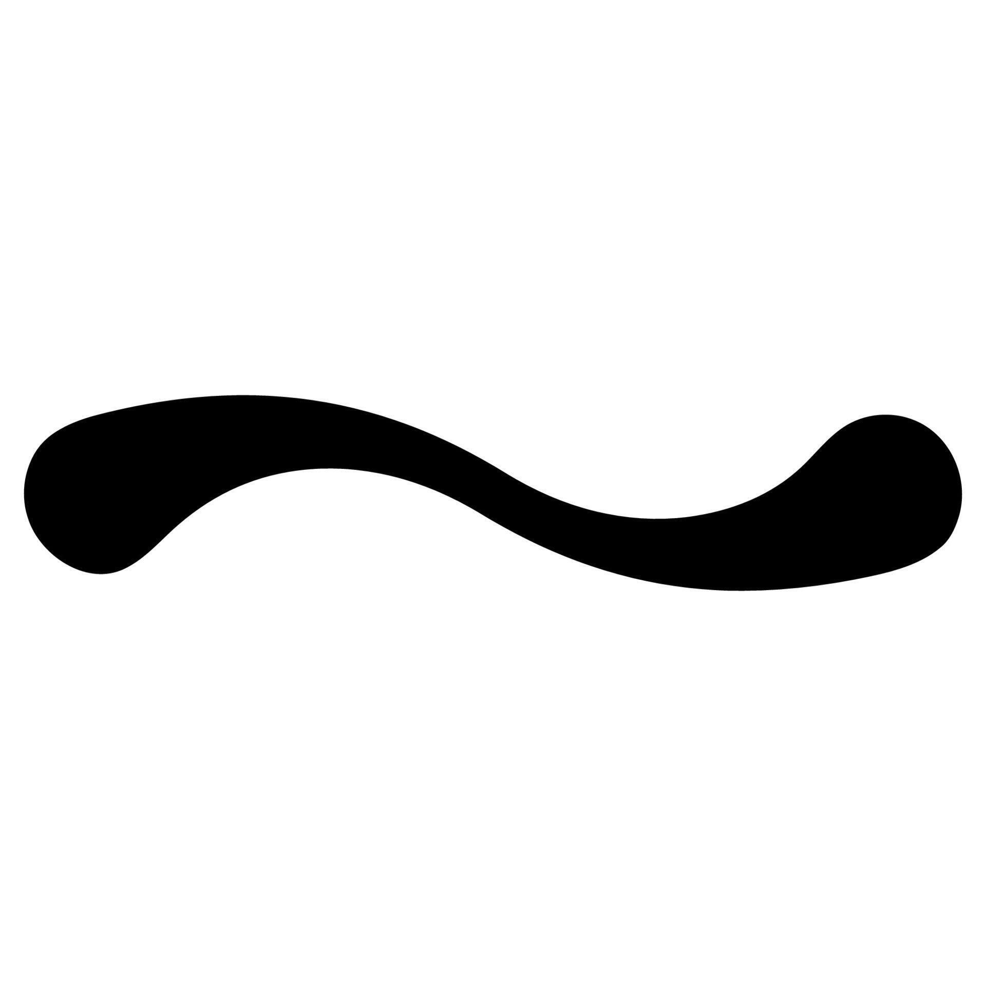 Wavy line element, wavy line swoosh swash, curved curv stripe 55722811 ...