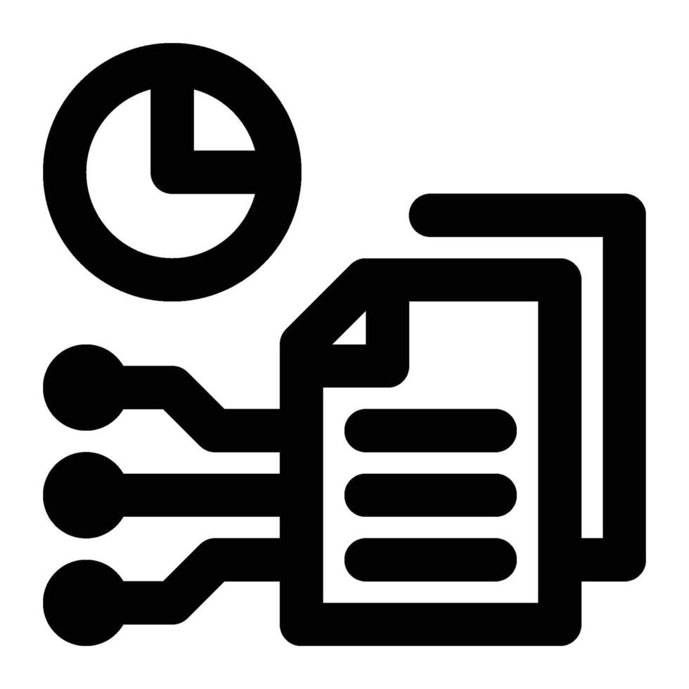 Data Science Outline Icon 55732338 Vector Art At Vecteezy