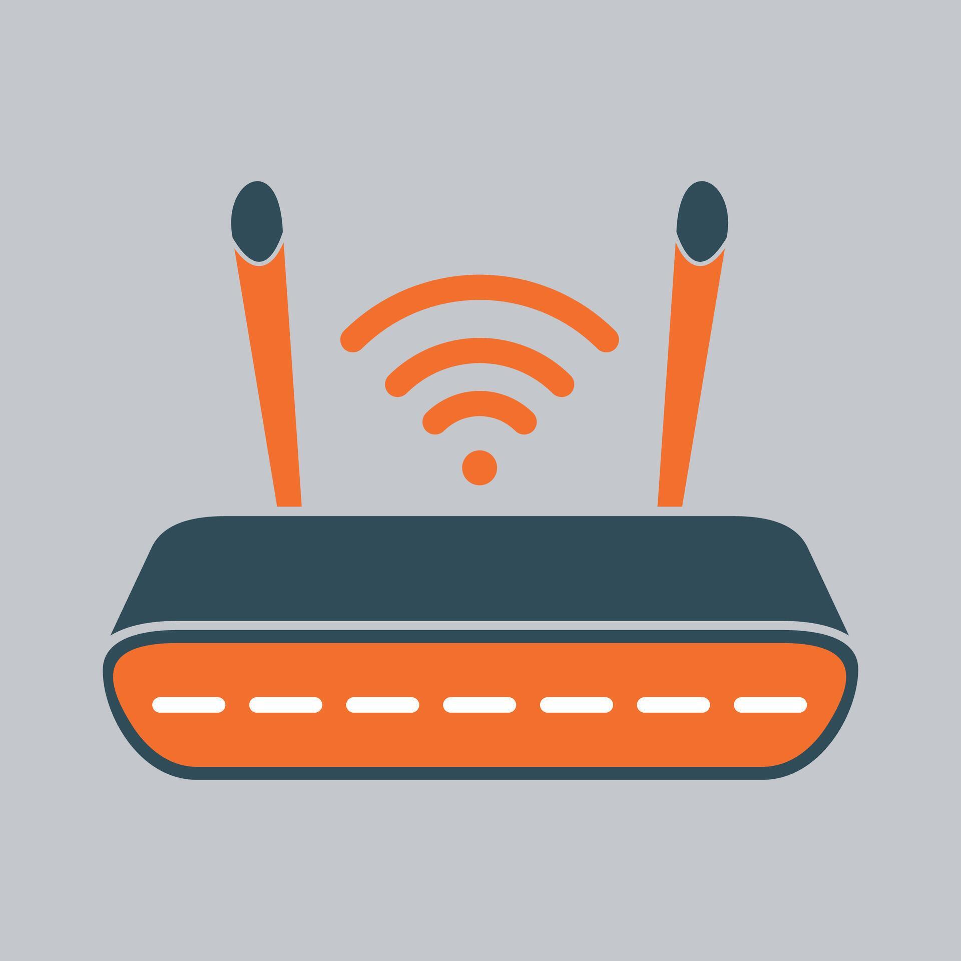 network internet router icon isolated on white background 55745919 ...