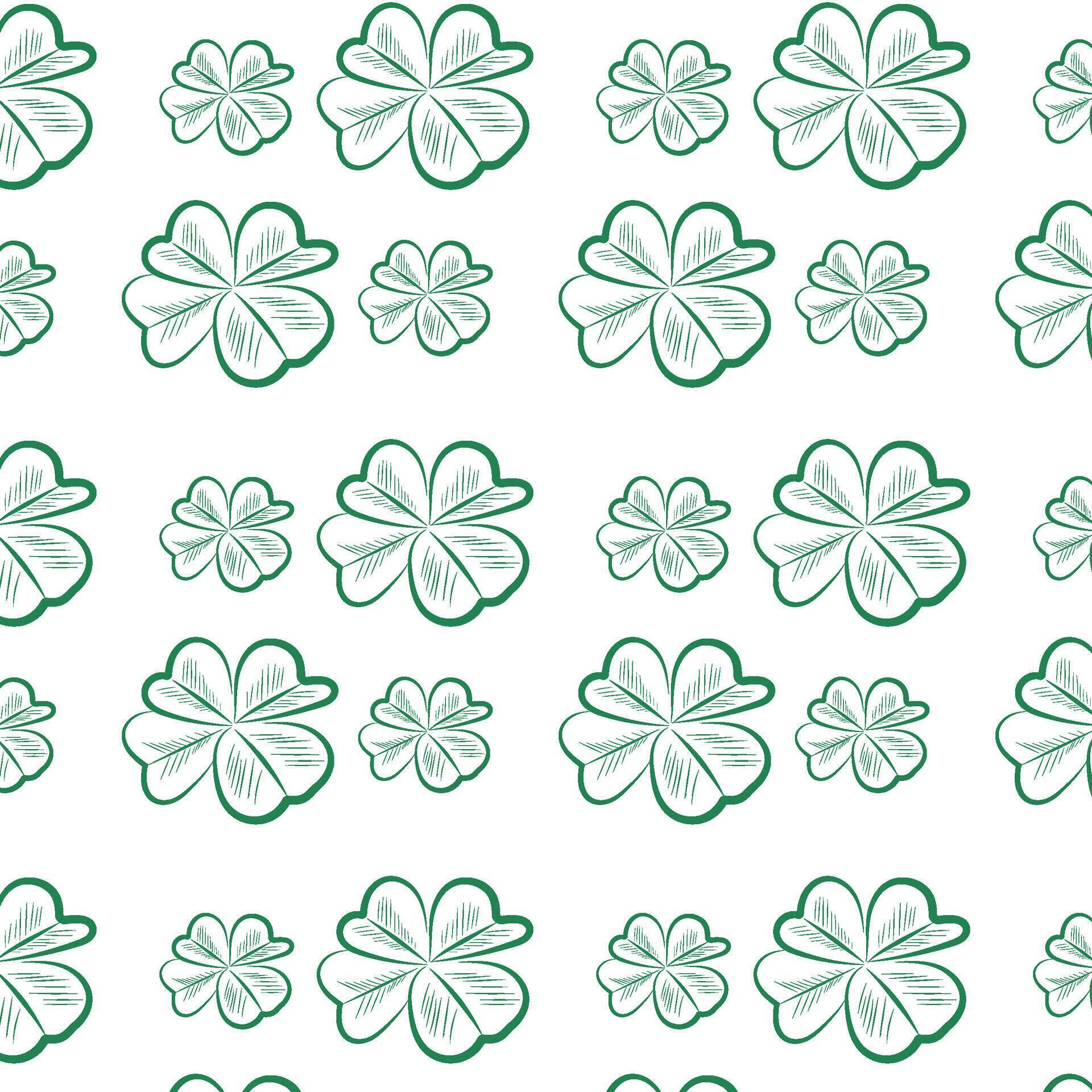 simple clover leaf pattern for background and wallpaper 55747431 Vector Art at Vecteezy