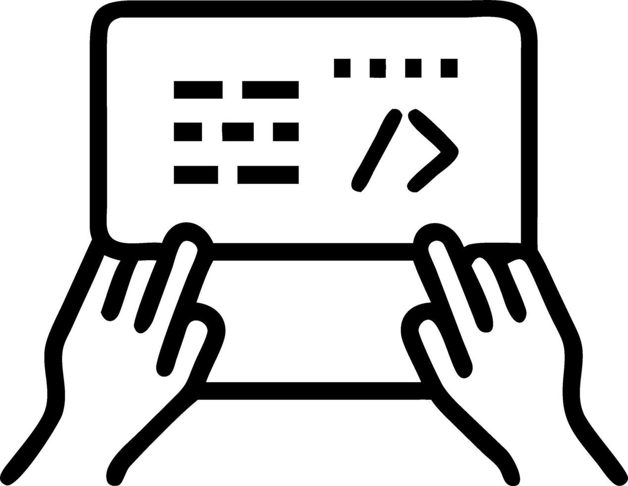 closeup coding screen woman hands coding html programming laptop ... closeup coding screen woman hands coding html programming laptop ...