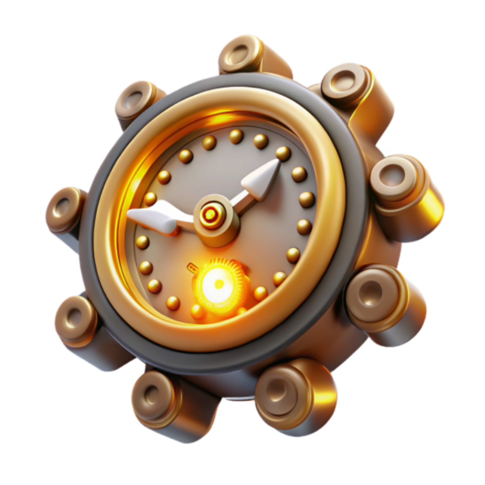 Steampunk Clock Render Golden Gear Timepiece Illustration 55777082 PNG Steampunk Clock Render Golden Gear Timepiece Illustration 55777082 PNG