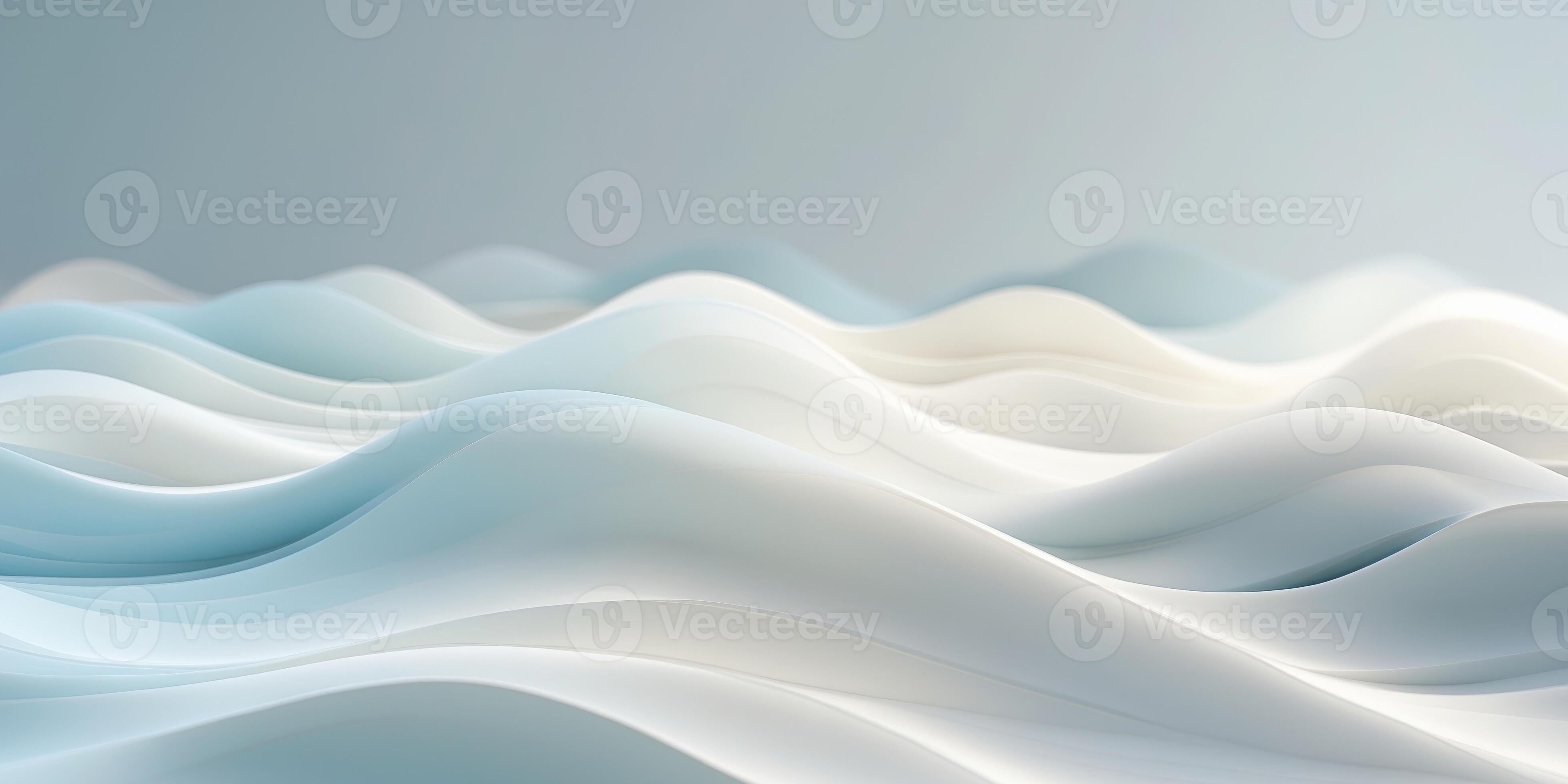 Soft waves of light create a soothing abstract landscape in gentle hues 55844291 Stock Photo at ...